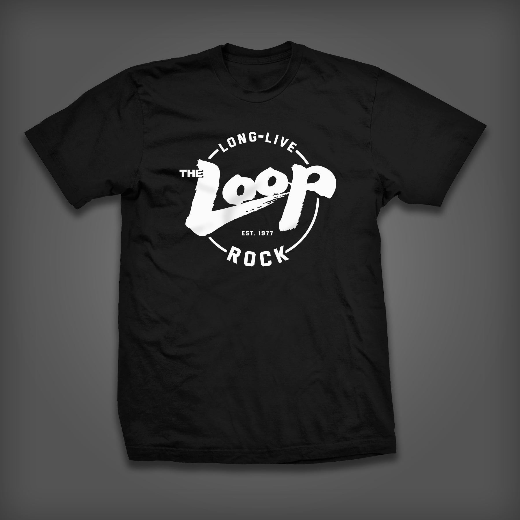 97.9 The Loop T-Shirt - Chicago's Iconic Classic Rock Radio Apparel